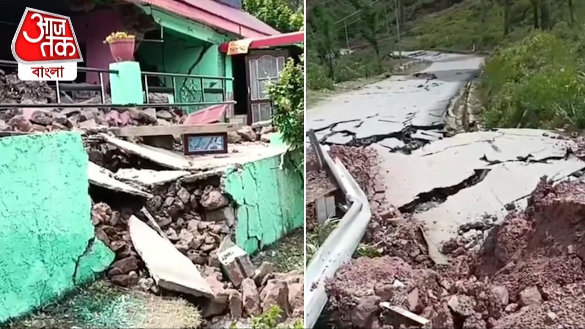 Ramban Landslide Updates: হঠাত্‍ 'পাতালে' চলে যাচ্ছে গ্রামটি? কাশ্মীরের ...