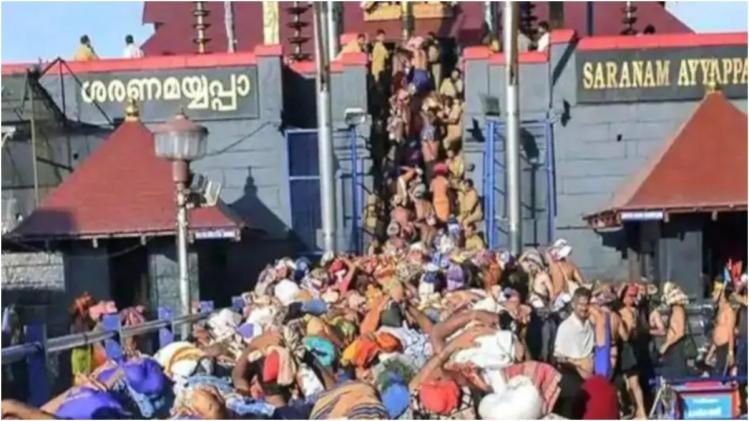 Sabarimala : ശബരിമലയില്‍ വന്‍ ഭക്തജനത്തിരക്ക്, ദേവസ്വം മന്ത്രി ഇന്ന് ...