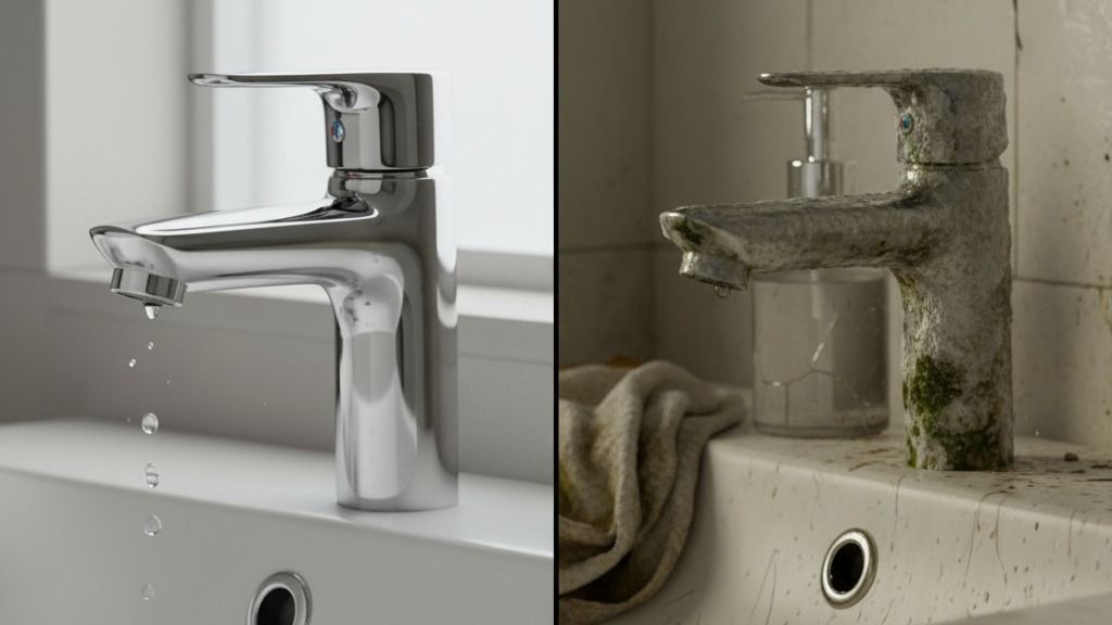 How to clean Bathroom Taps - How to clean Bathroom Taps: ടാപ്പിലെ ...