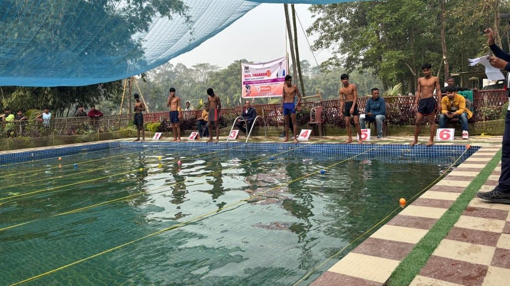 Khel Maharan 2.0: Around 100 participate in district-level swimming ...