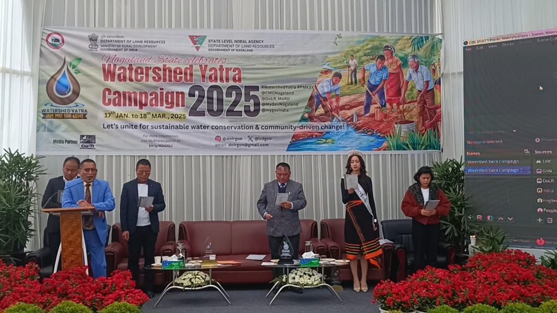 Nagaland kicks off watershed yatra campaign to tackle water scarcity, land degradation ...