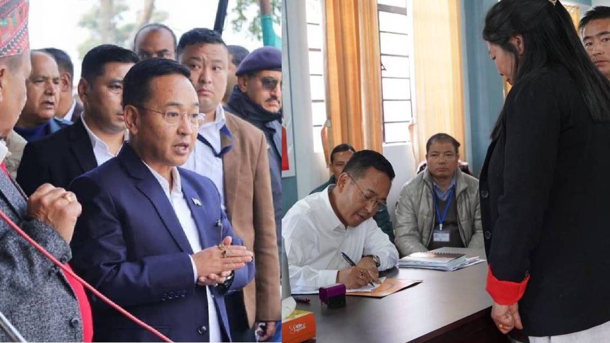 Sikkim CM begins 'Janta Bhet Karyakram' in Rhenock providing platform ...