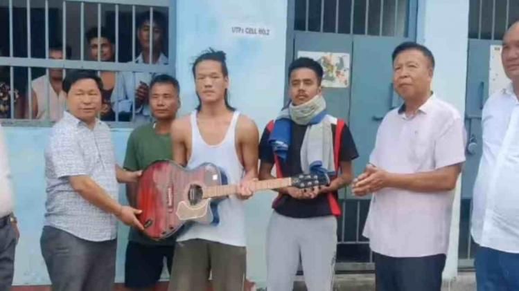 Arunachal's Tezu Jail Prisoners Strumming Musical Notes Behind Bars