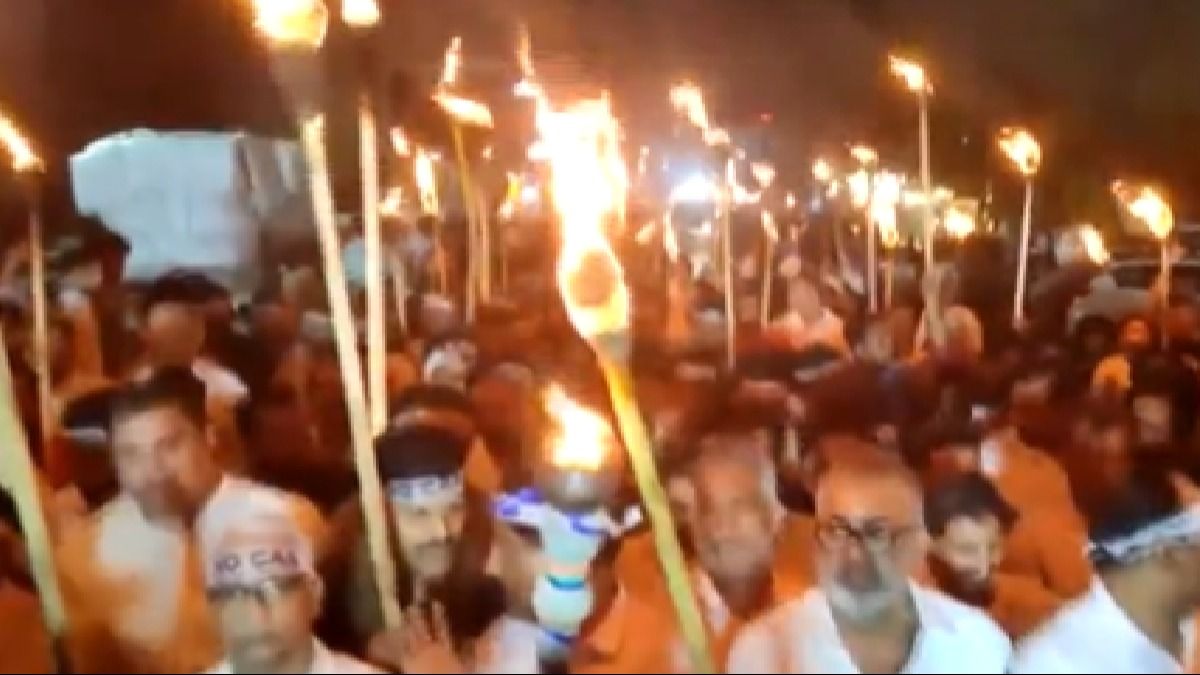 Kerala: UDF holds midnight torch march in Kannur against CAA ...