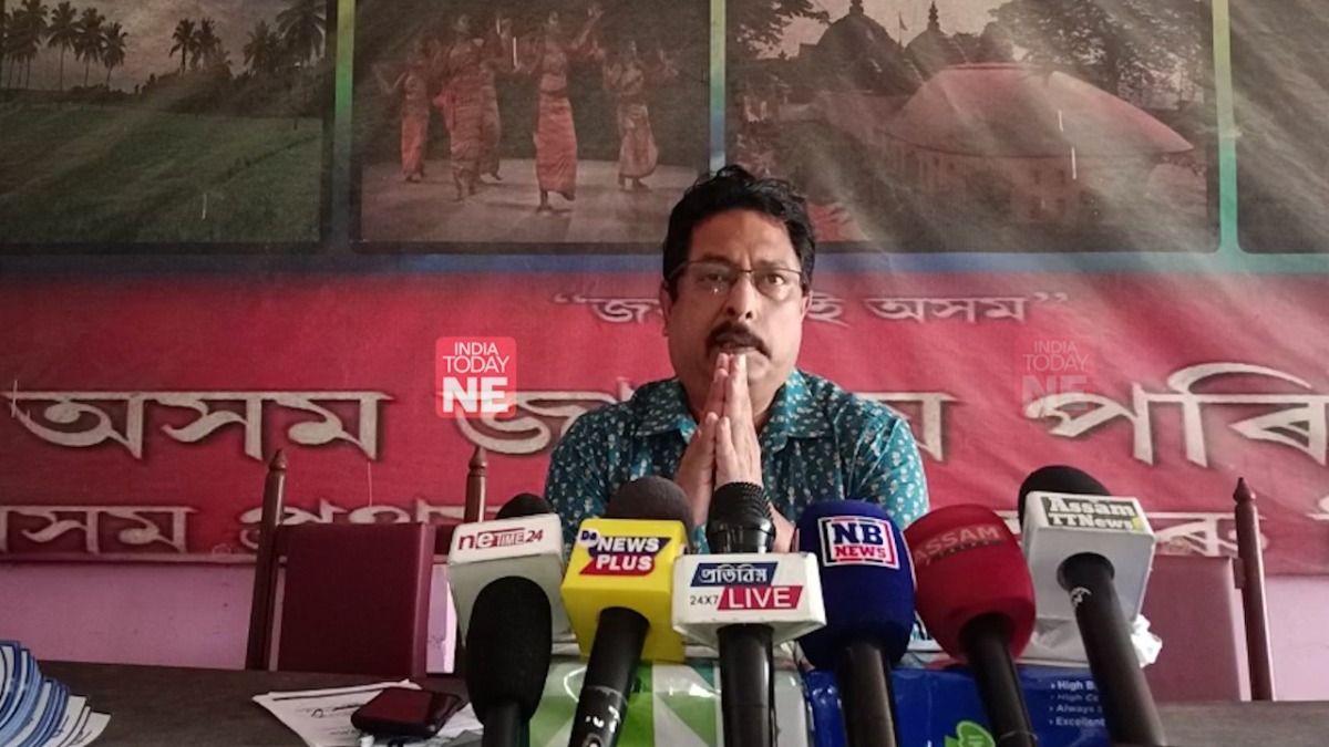 Assam Lok Sabha election 2024: AJP secretary Sanjay Kumar Deb briefs ...