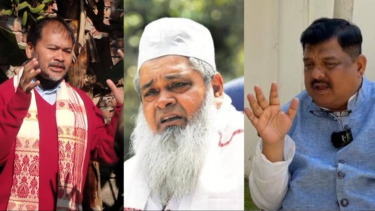 Assam: Rakibul Hussain is 'blind, Akhil Gogoi a 'traitor', claims AIUDF chief Badruddin Ajmal