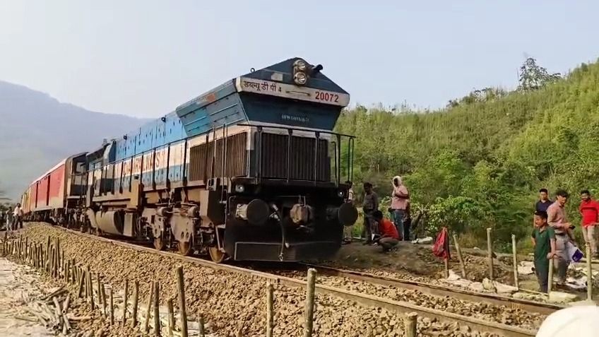 Tripura imposes fuel sale post freights train derailment in Assam