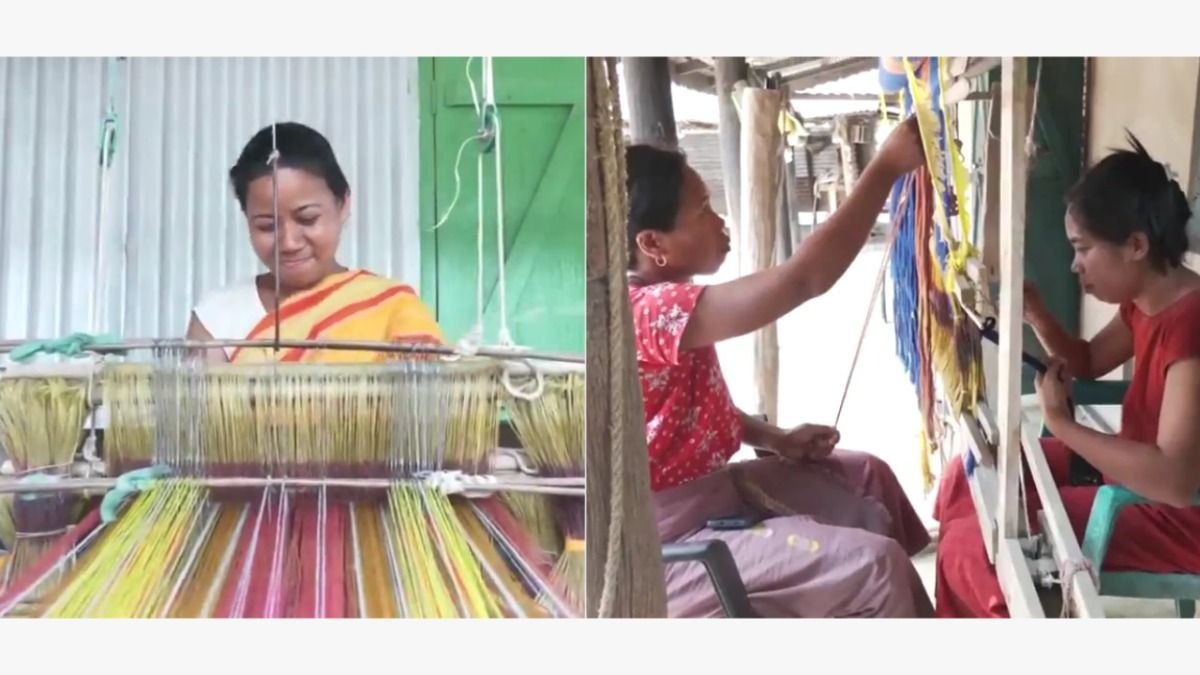 Assam: From militancy to mastery, Mainaguri village emerges as 'Weavers ...