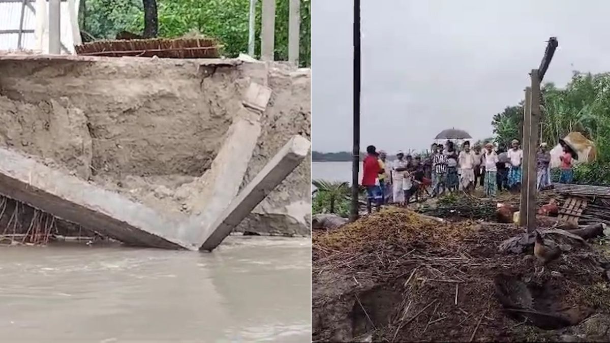Assam: Amid torrent rainfall, PMAY houses erode by aggressive Tipkai ...