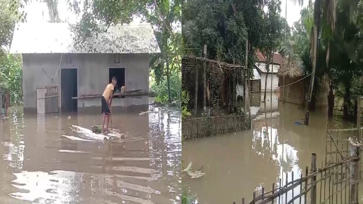 Assam: Floods devastate villages in Naharkatia as Burhidihing River overflows