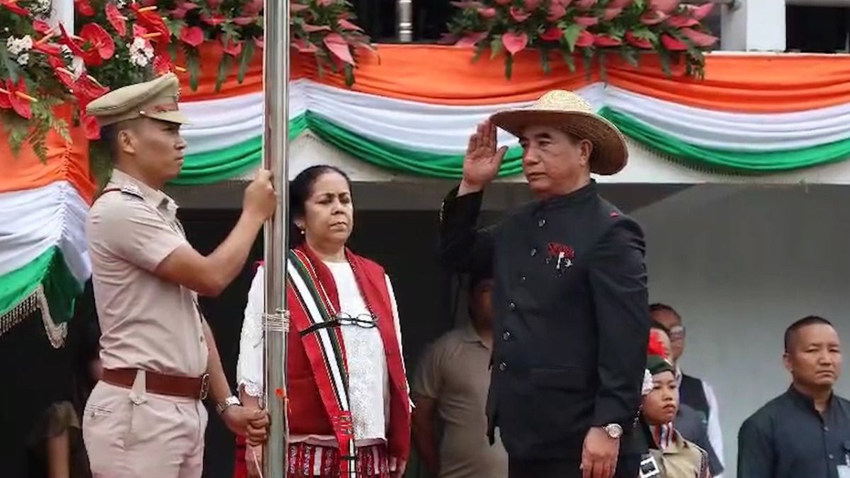 Mizoram CM highlights completion of 'Hundred Days Programme', hoists ...