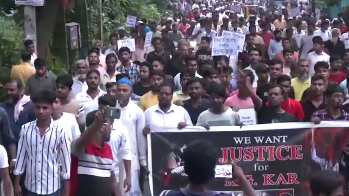 Indian Secular Front holds protest demanding justice in RG Kar Medical ...