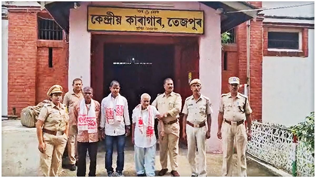 Assam: Three prisoners serving life sentence released from Tezpur ...