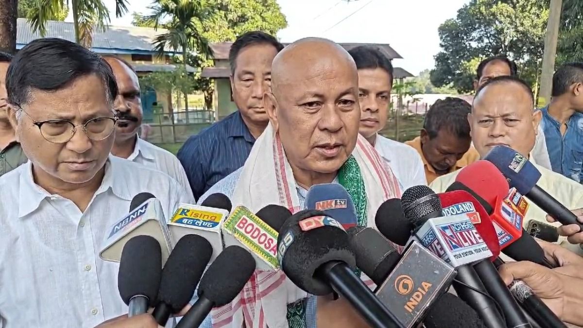 Assam: BPF leader Hagrama Mohilary kicks off massive campaign for upcoming bypolls