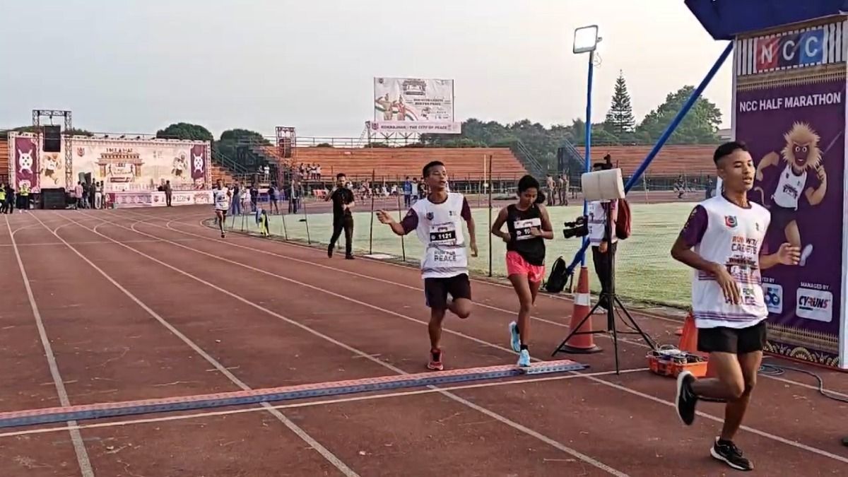 Assam: Kokrajhar hosts National Half Marathon, "Run for Peace with NCC ...
