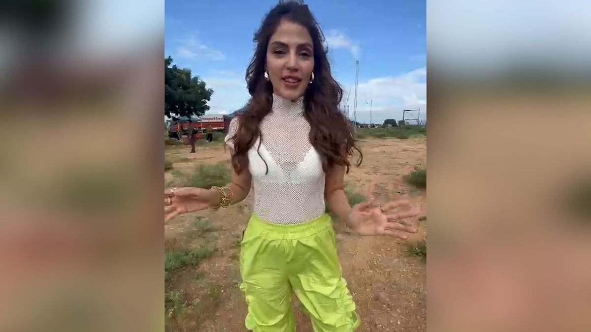 Rhea Chakraborty shares skin-care secrets amidst rigorous MTV Roadies ...