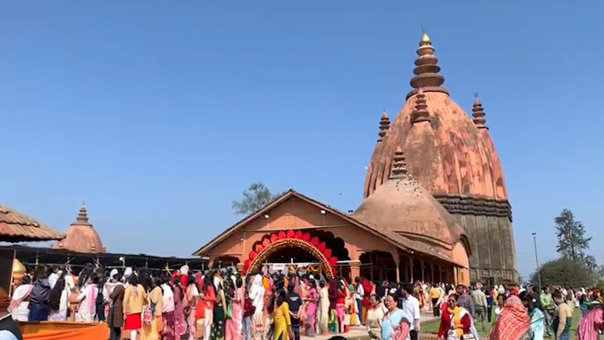 Assam: Thousands of devotees gather at Sivasagar's Shivadol, Congress ...