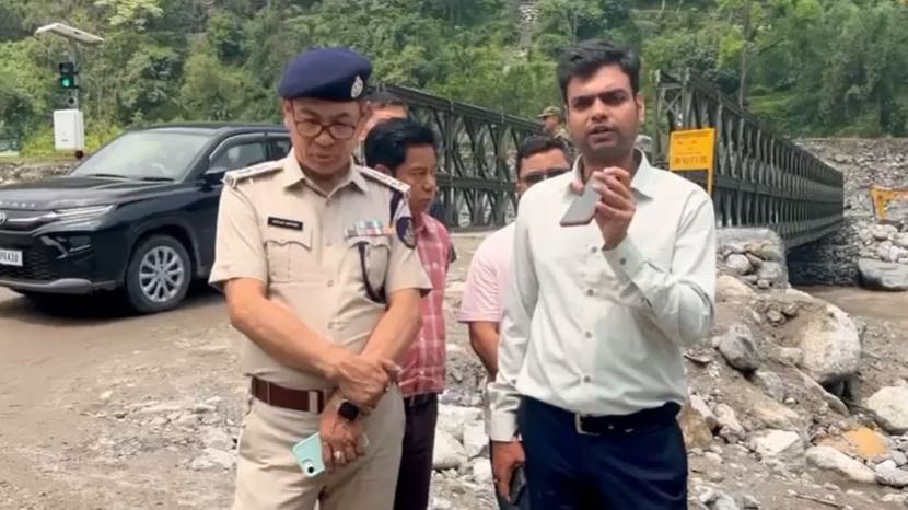 Tourists stranded in North Sikkim get bridge to safety via Sanklang Bailey route