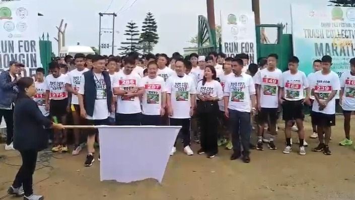 Manipur hosts marathon in Ukhrul to raise awareness for endangered ...