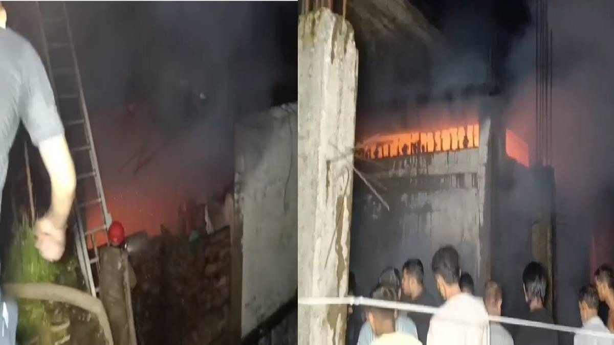 Assam: Massive fire ravages Jamjam market complex in Sribhumi, 15 ...