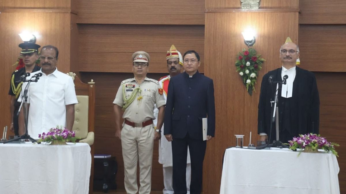 Justice M Satya Ratna Sri Ramachandra Rao sworn in as Chief Justice of ...