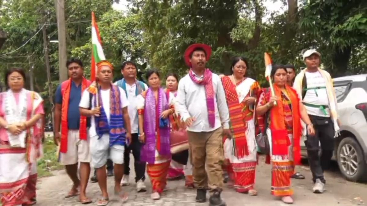 Tipra Motha on 2,500 km march to Delhi over peace accord implementation ...