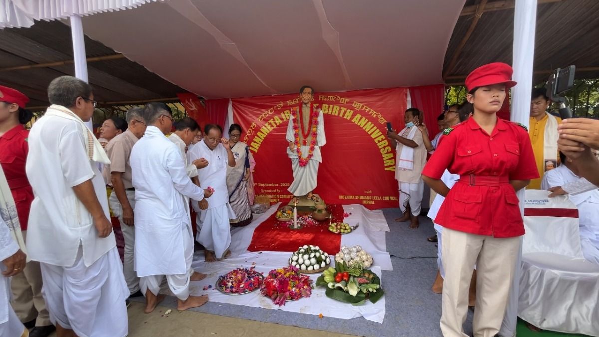 Manipur observes 129th birth anniversary of Jana Neta Hijam Irawat