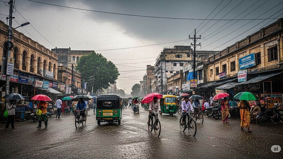 Bihar Weather Alert - बिहार में भारी बारिश का अलर्ट, इन जिलों में अगले ...