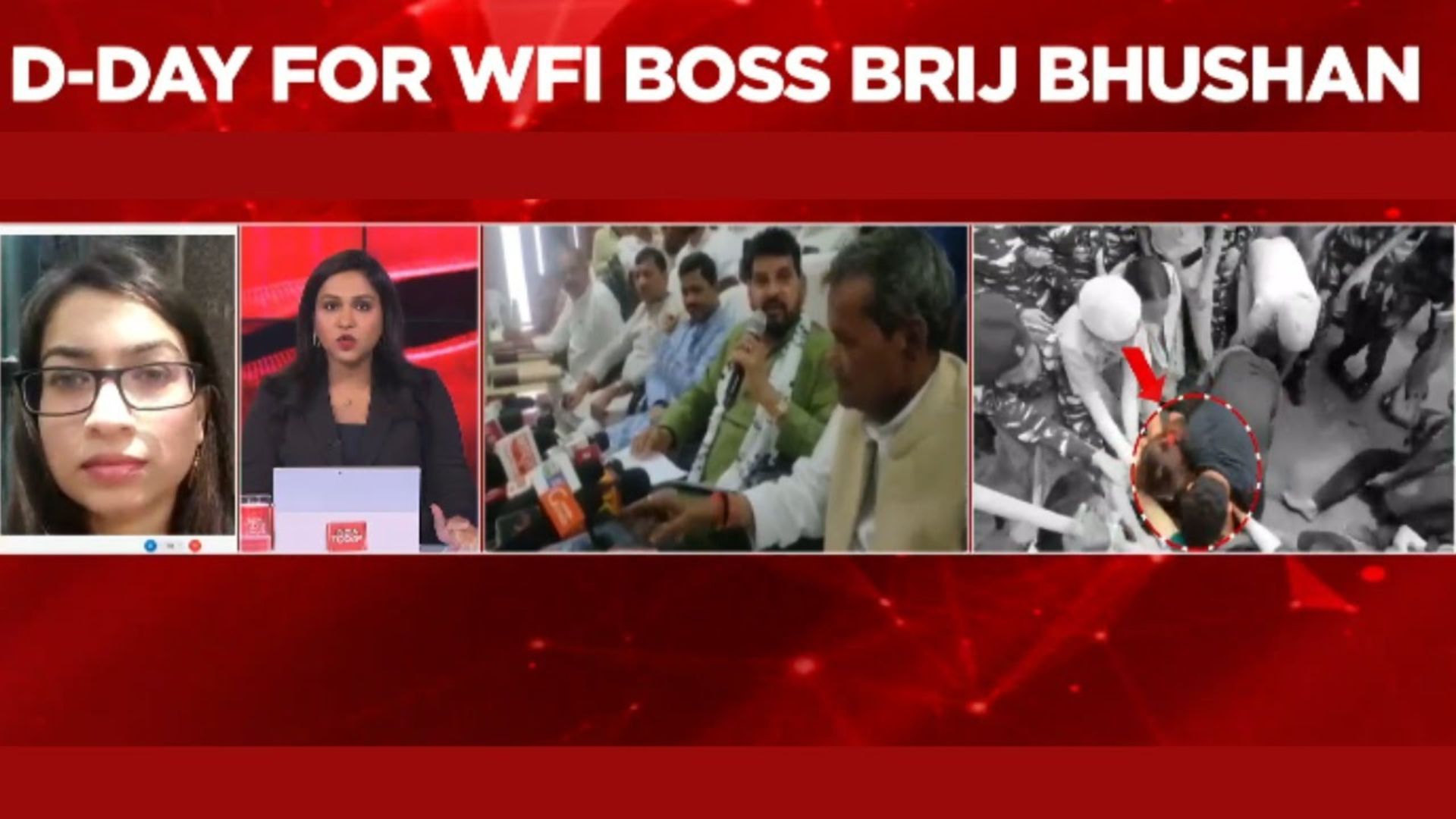 flash: delhi police file chargesheet against brij bhushan sharan singh in court - SportsTak