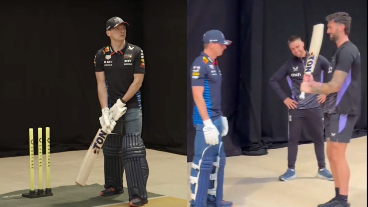 Max Verstappen Cricket - Watch: F1 Champion Max Verstappen plays ...