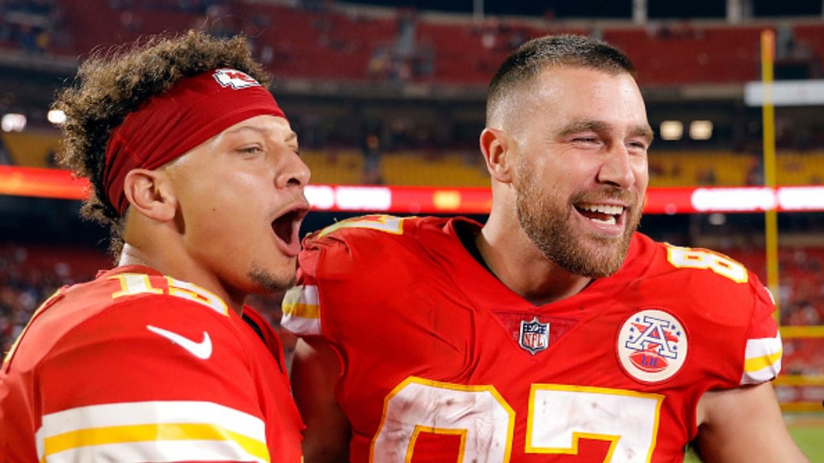 Patrick Mahomes on Travis Kelce retirement - Chiefs' Patrick Mahomes makes a startling ...