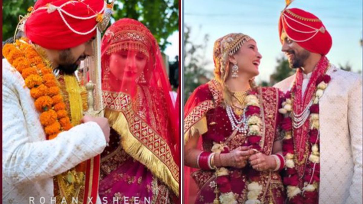 लाल जोड़े में दुल्हन बनी 30 साल की एक्ट्रेस, कश्मीर की वादियों में रचाई ...