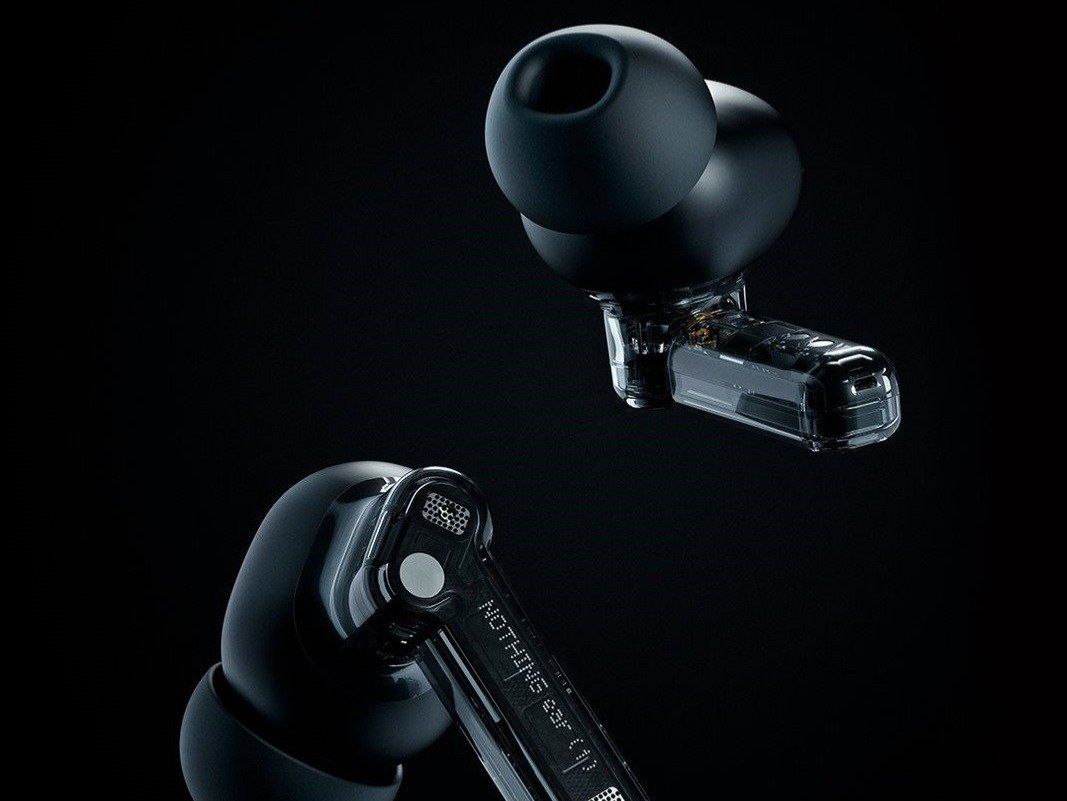 Nothing ear (1) launched in Black colour