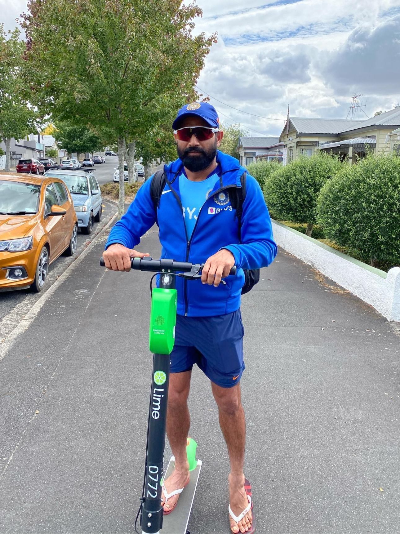 Mohammed Shamis new set of wheels