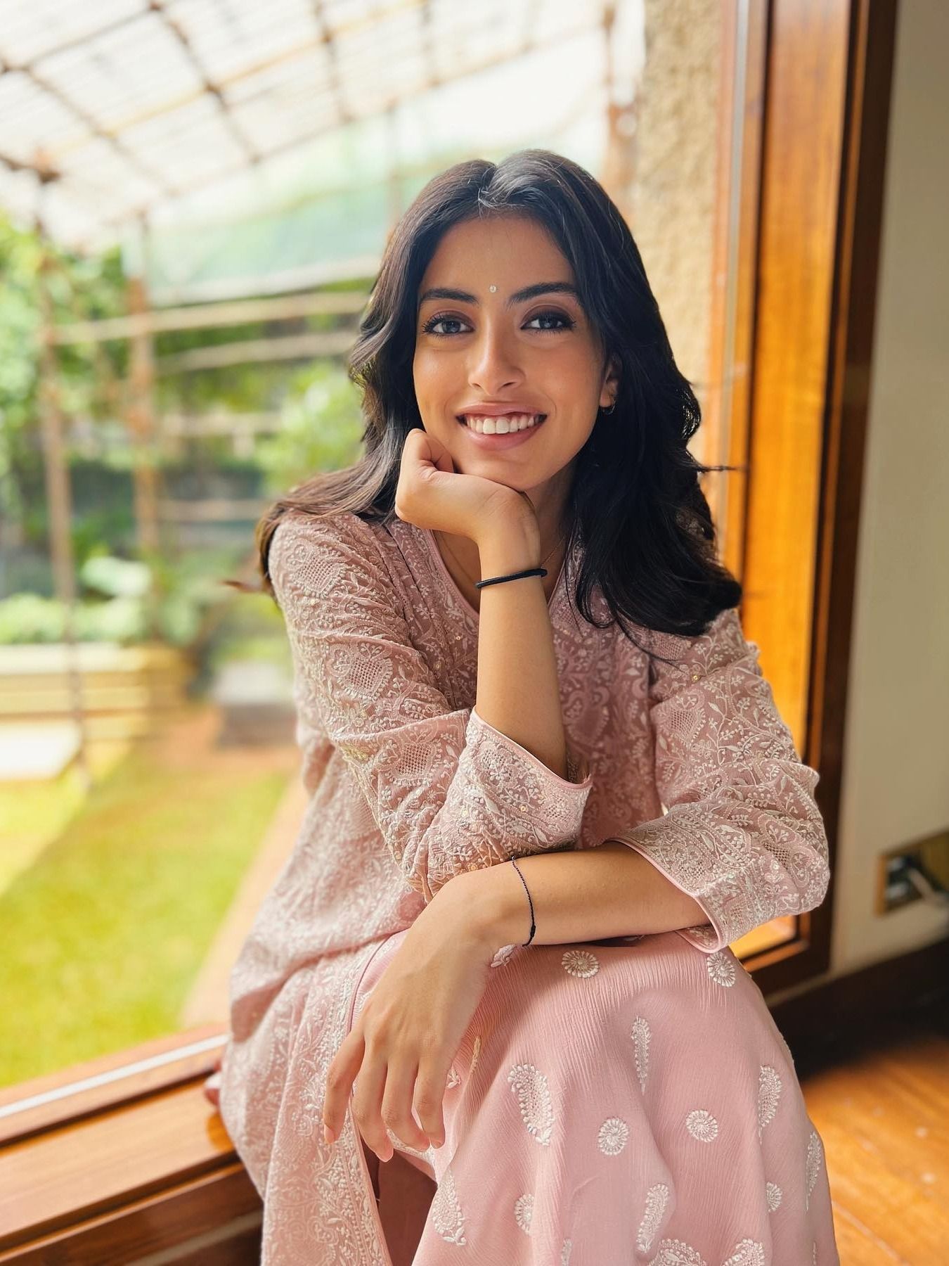 Navya Nandas Ethnic Elegance