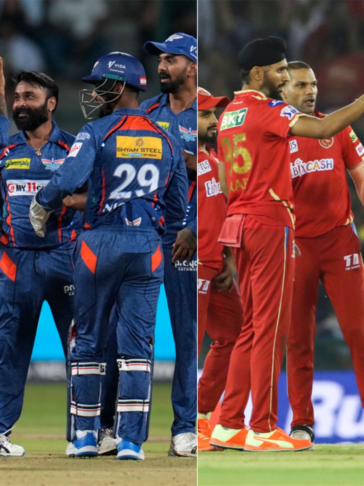 IPL 2023: LSG vs PBKS head-to-head