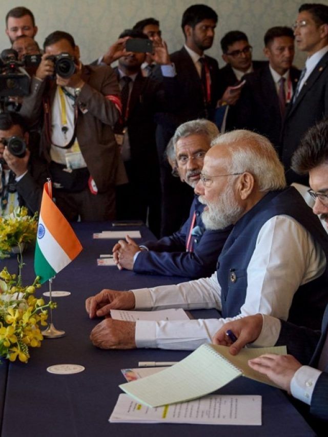 PM Modi Meets Global Leaders At G7 Summit