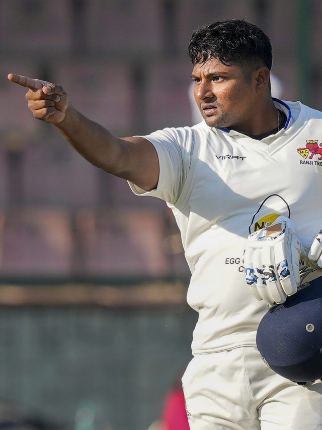 Why was Sarfaraz Khan not picked for India?