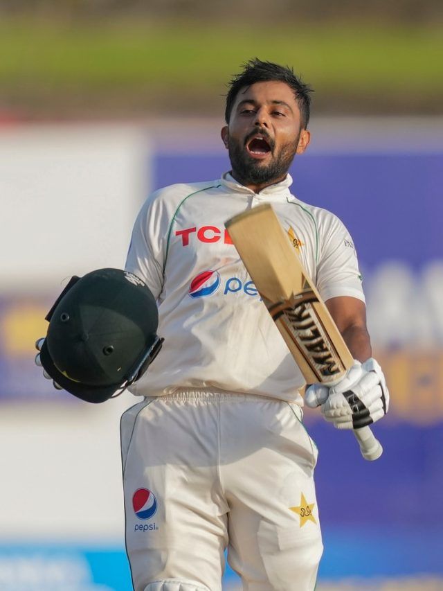 SL vs PAK: Pakistan's Saud Shakeel scripts Test history