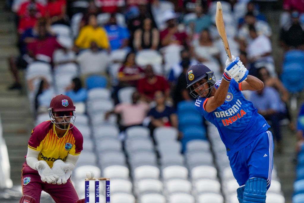 Shubman Gill's topsy turvy West Indies series