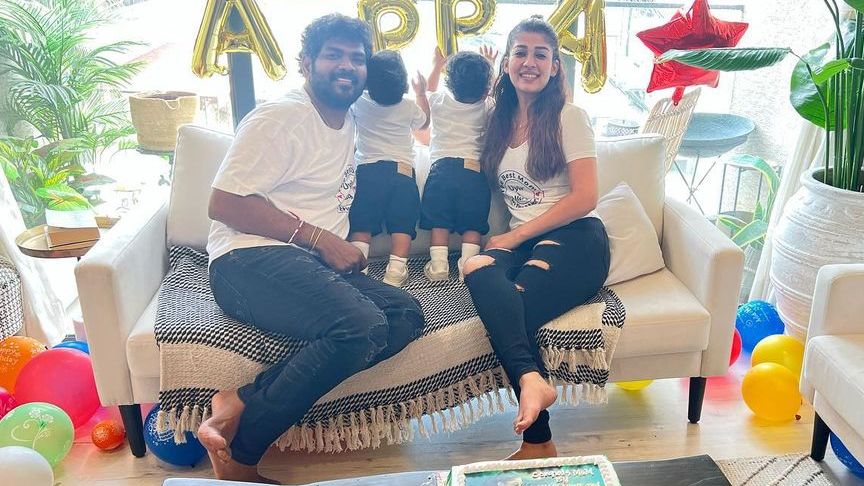 Nayanthara, Vignesh Shivan's wholesome family moments