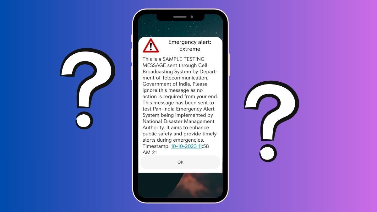 Getting Emergency Alert On Mobile? Here's What It Means