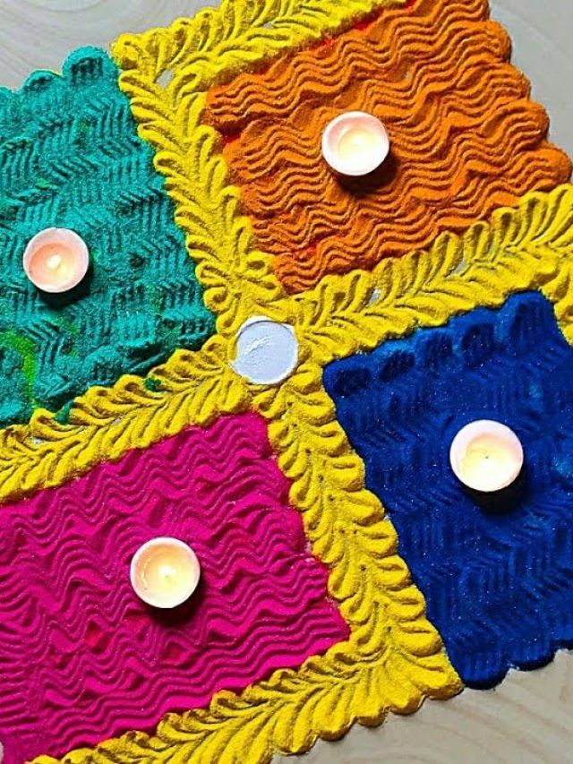 5 Easy And Unique Rangoli Designs For Diwali 2023
