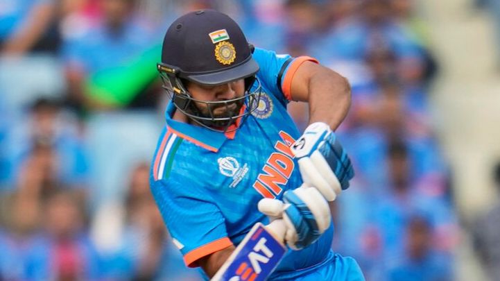 CWC 2023: Rohit goes level with Kohli
