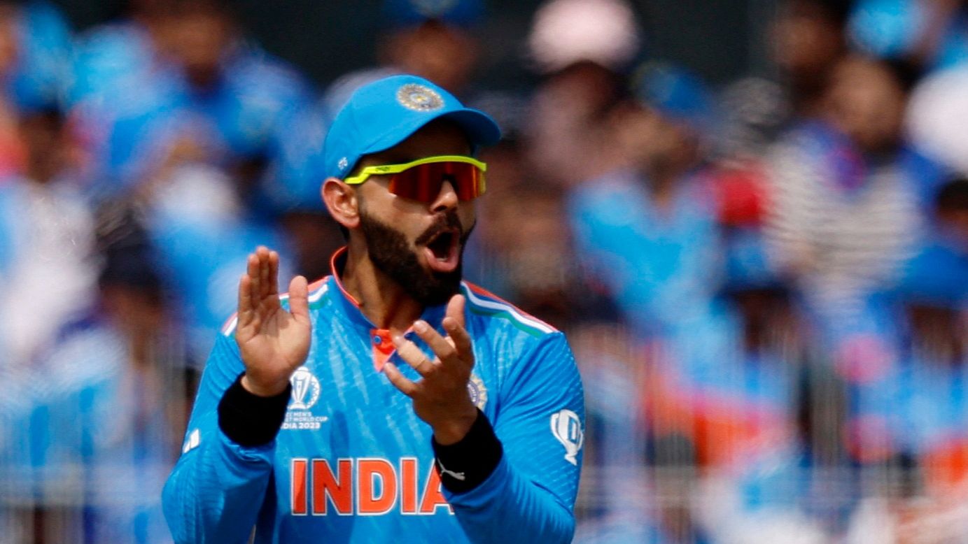 World Cup 2023: Virat Kohli sets India catching record
