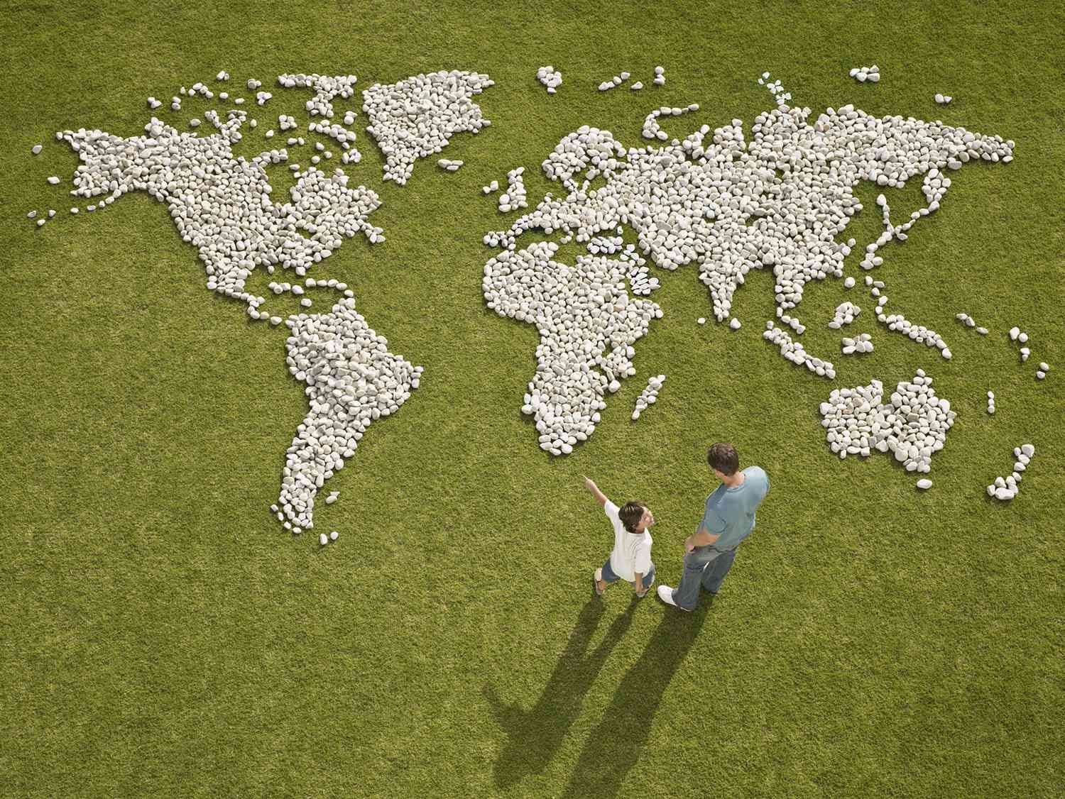 Continents Ranked by Size and Population