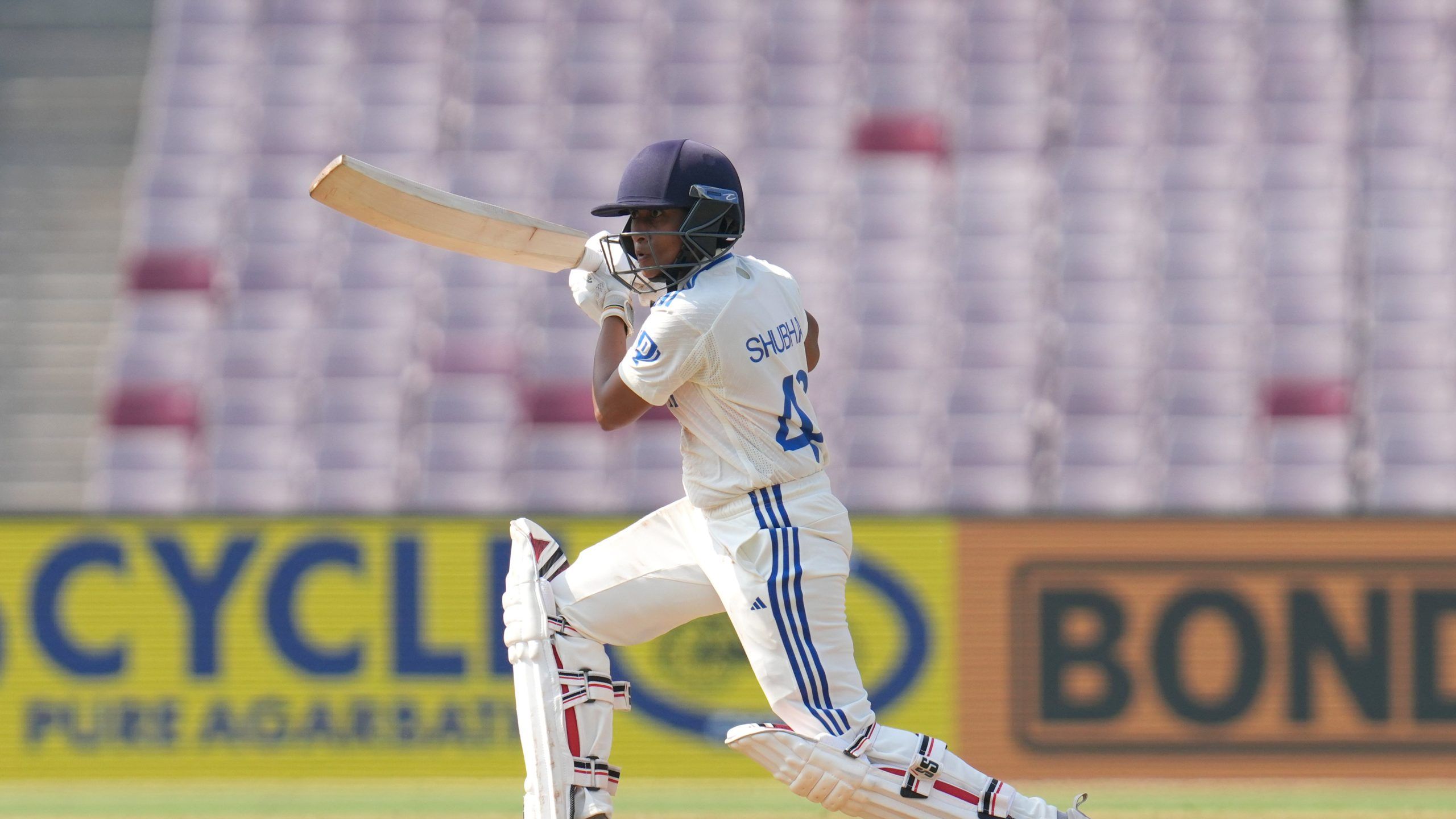 Shubha Satheesh hits 3rd fastest fifty in Women’s Tests