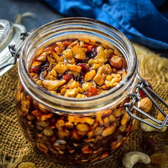 Health benefits of soaked dry nuts