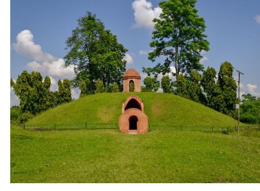 Historical monuments build by Assam Queens