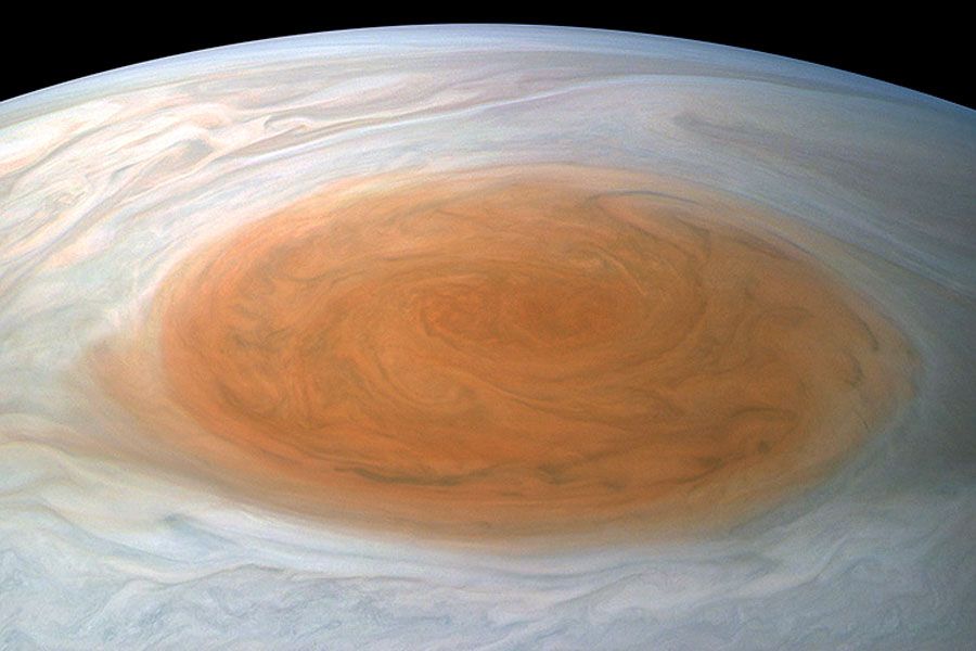 Storm on Jupiter, twice the size of Earth captured by NASA's Juno ...